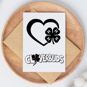 4H Cloverbud SVG for T-shirts, 4H Clover PNG for Sublimation, 4H Club T ...