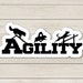 Make Your Own Dog Agility Course SVG/PNG Border Collie Bundle, Dog ...