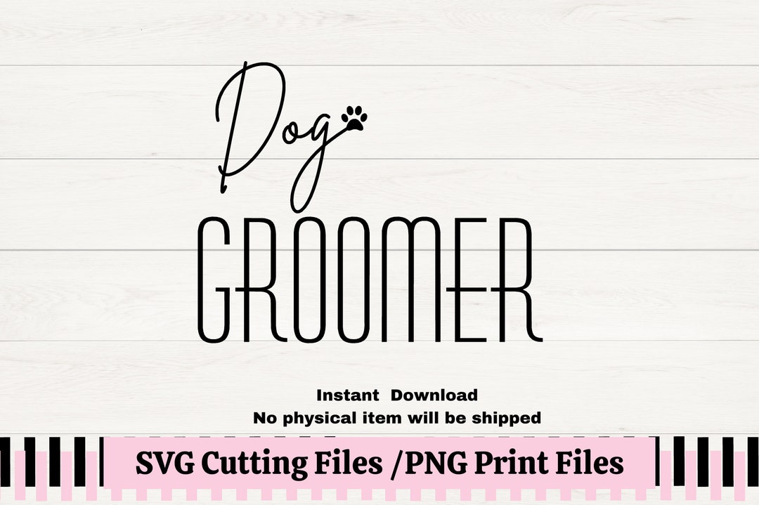 Dog Groomer Svg for Vinyl Car Decal, SVG for Dog Groomers, Poodle Svg ...