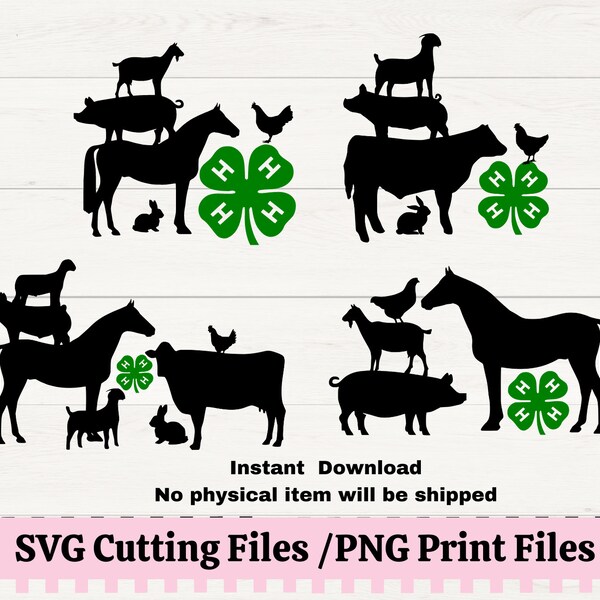 Stacked Animals - Etsy