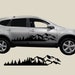 Vehicle Graphic SVG Mountain Range Car Decal Design - Etsy