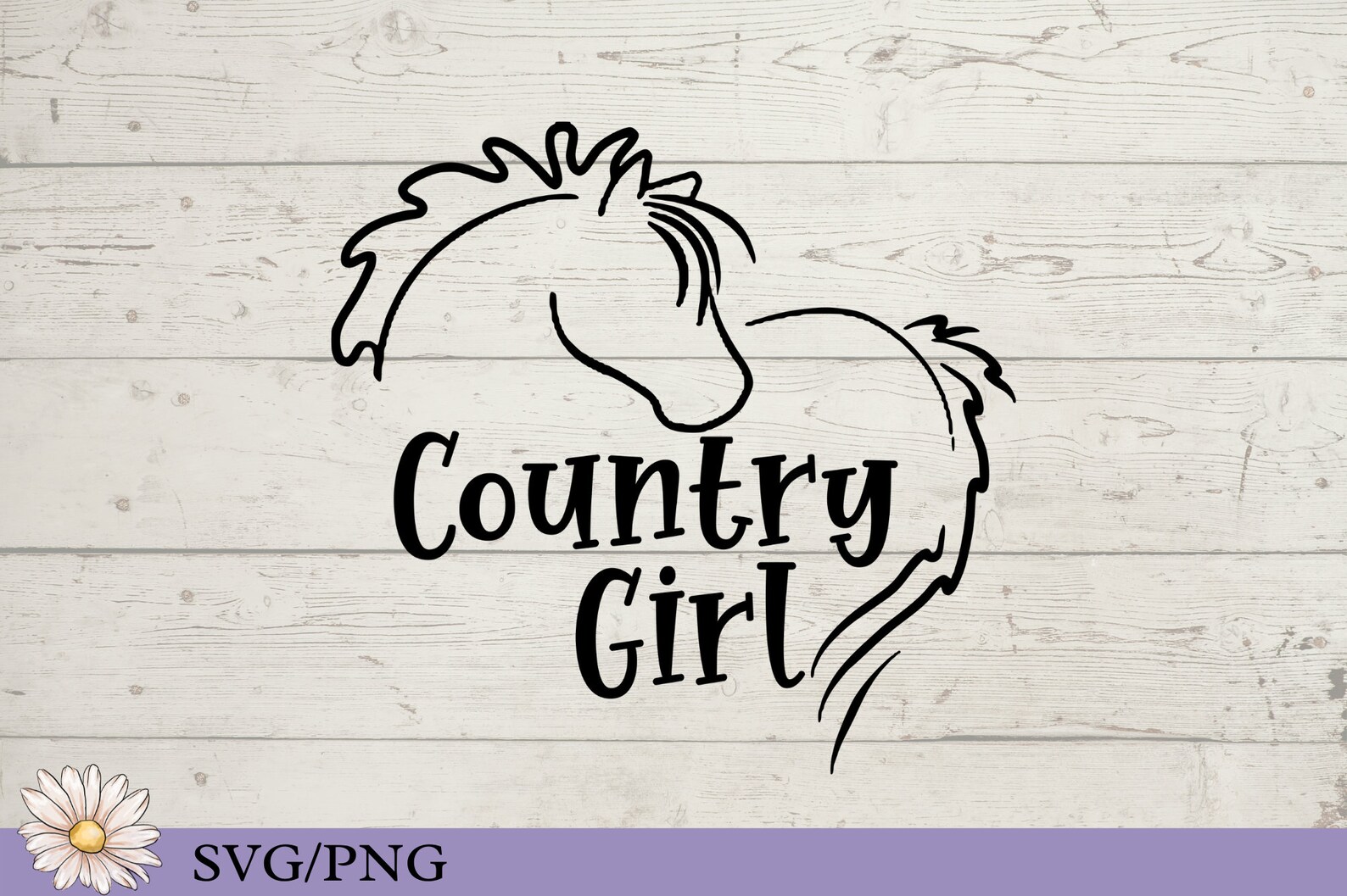 Country Girl SVG File, Country Girl SVG for Shirt, Country Girl Clipart ...