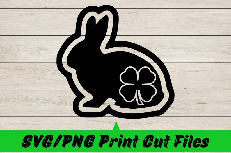4H Clover SVG for Decals 4H Rabbit Showmanship Svg for - Etsy