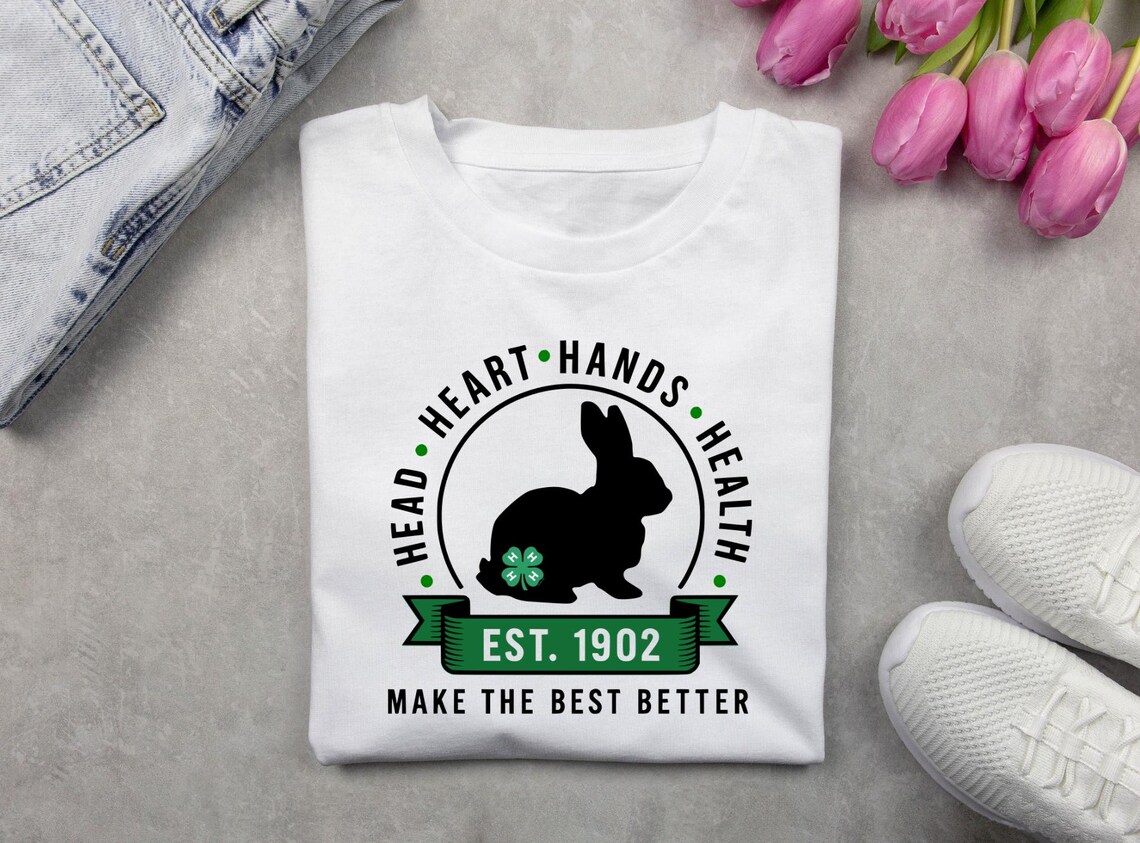 4H Rabbit Showmanship PNG, County Fair Exhibitor Design (digital ...