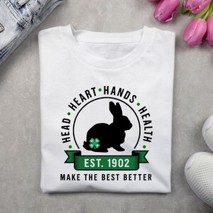 4H Rabbit Showmanship PNG, County Fair Exhibitor Design (digital ...