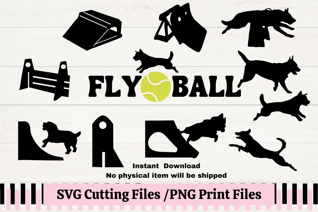 Make Your Own Flyball SVG File Flyball Lover PNG for - Etsy
