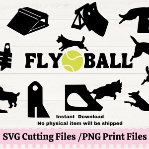 Make Your Own Flyball SVG File Flyball Lover PNG for - Etsy