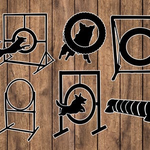 Build Your Own Agility Course PNG Files, Agility Dog Lover Clipart ...