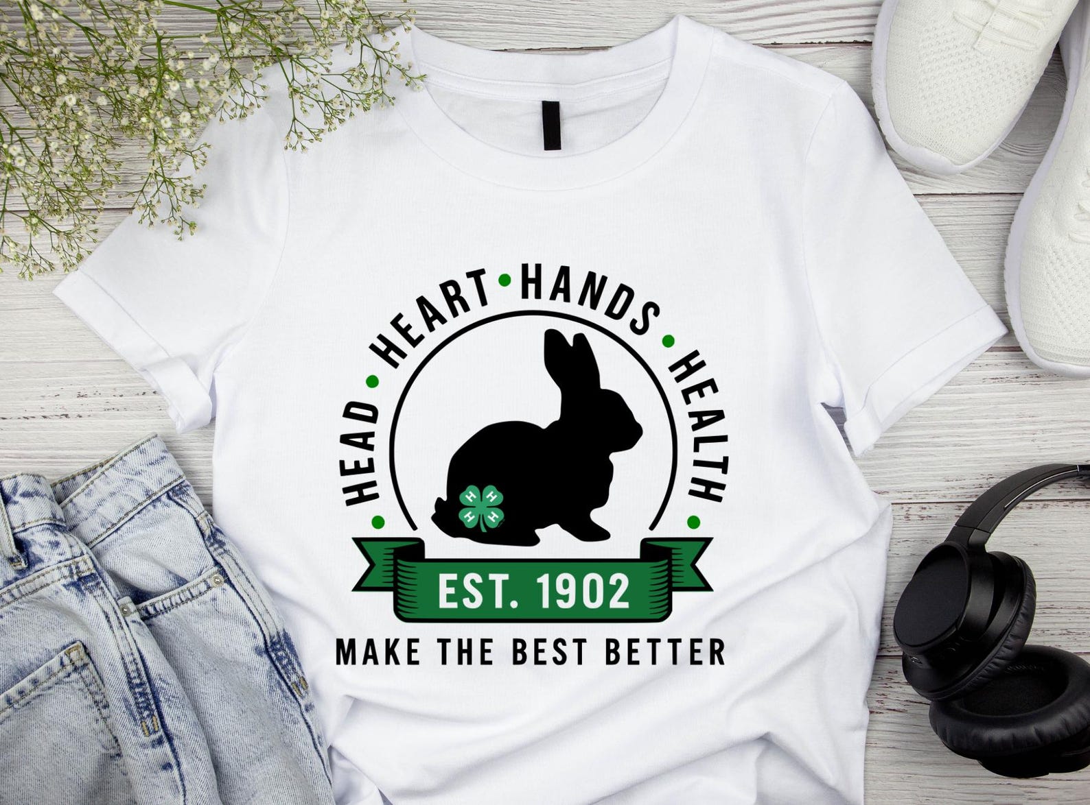 4H Rabbit Showmanship PNG, County Fair Exhibitor Design (digital ...