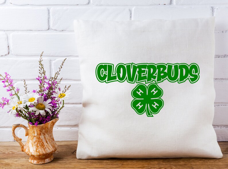 4H Cloverbuds SVG, PNG, Club T-shirt Design (digital Download) - Etsy