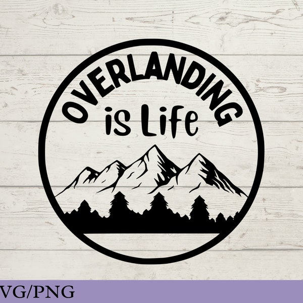 Overland Svg - Etsy