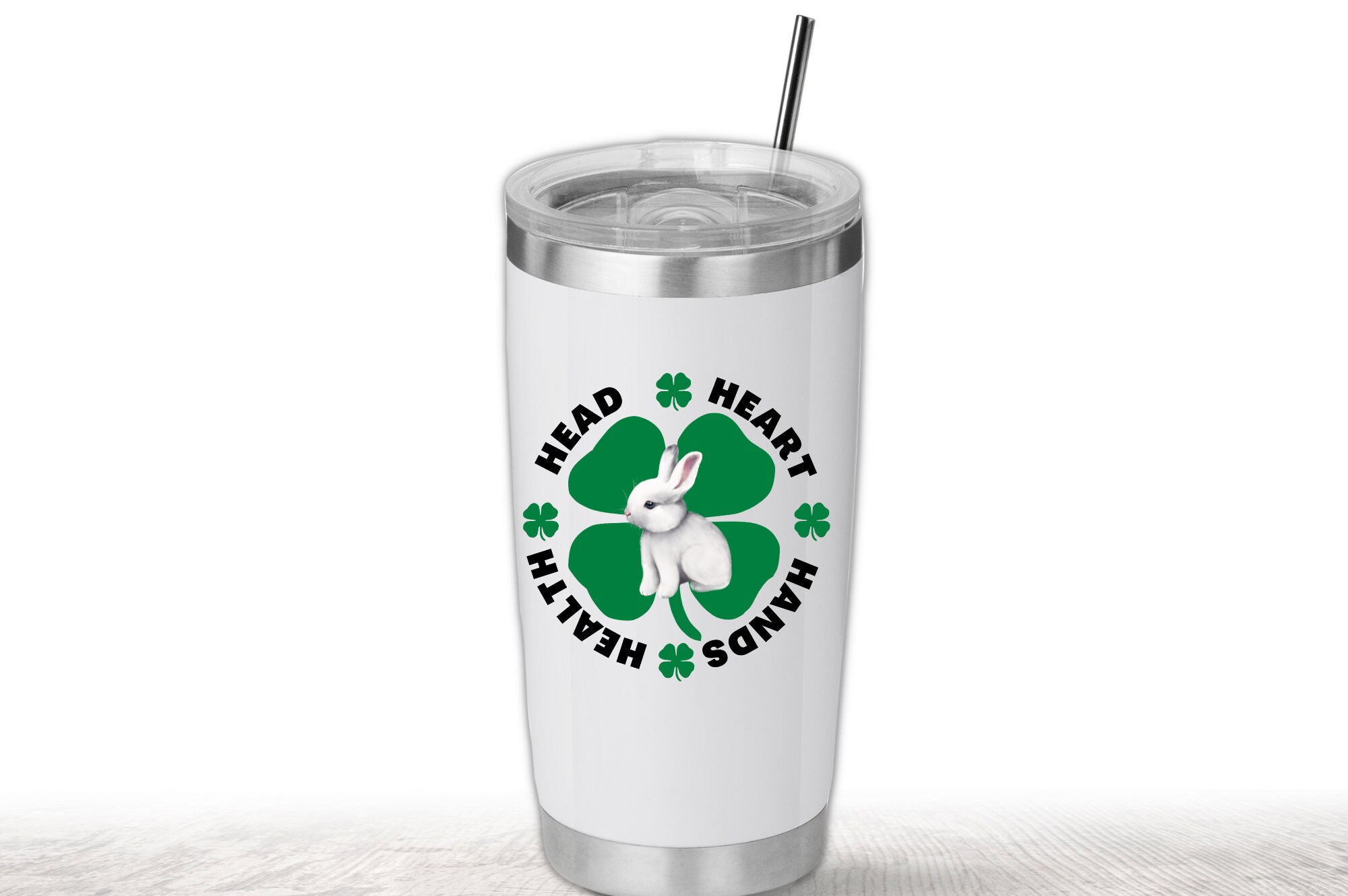 4H Clover Rabbit PNG Rabbit PNG for 4H T-shirt 4H Clover - Etsy