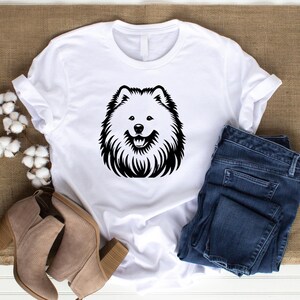 Samoyed Agility Dog SVG for Cutting Machines, Samoyed PNG for ...