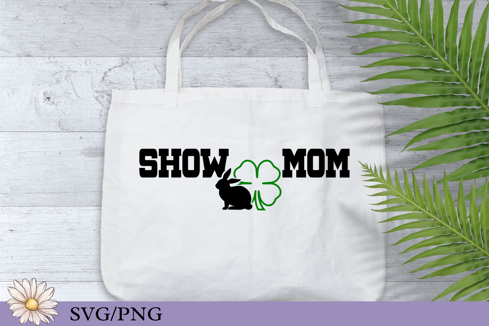 4H Rabbit Show Mom Svg for Tshirts 4H Clover Rabbit - Etsy