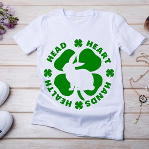 4H Clover SVG for Decals, 4H Rabbit Showmanship Svg for T-shirt, 4H ...