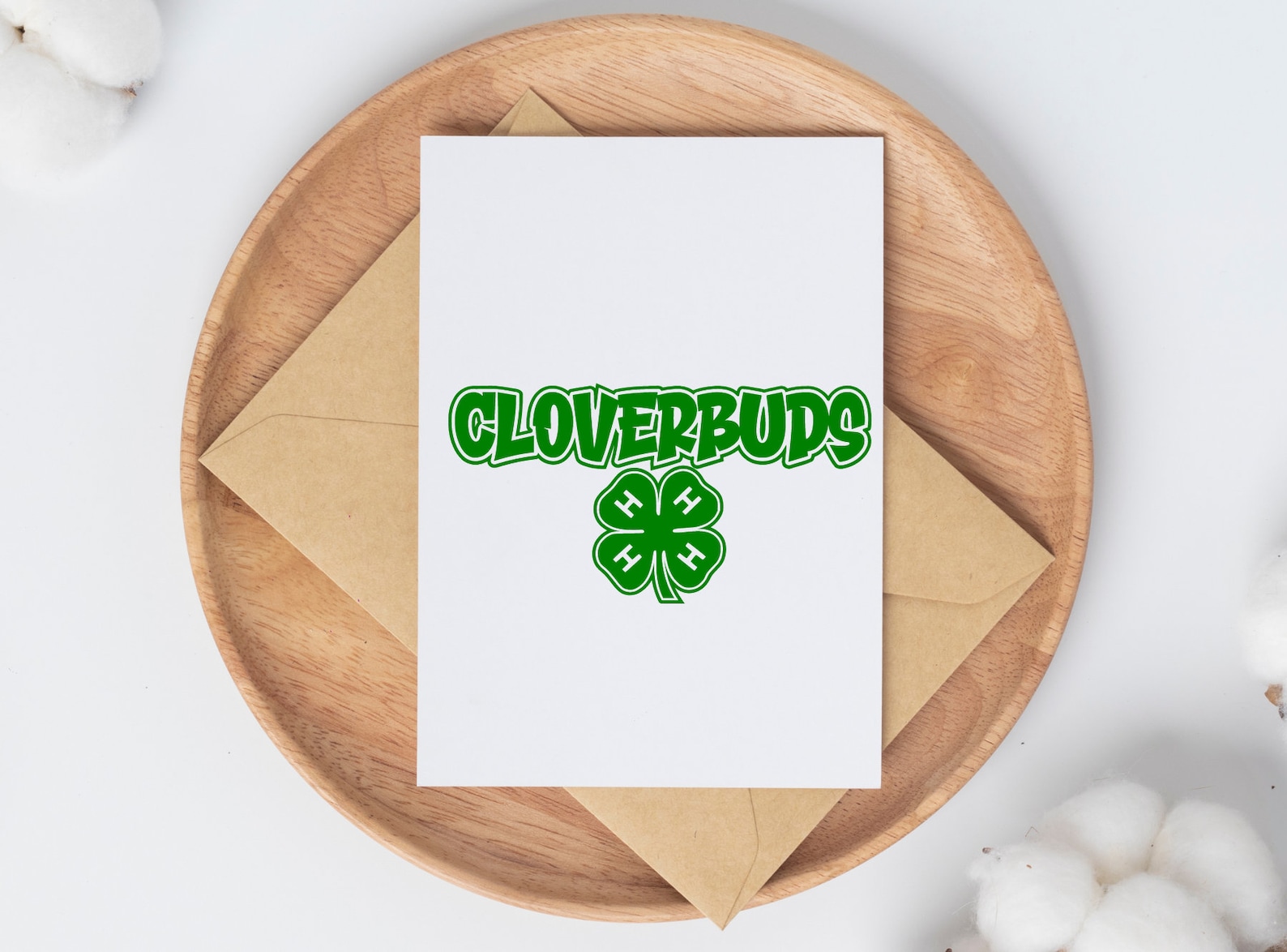 4H Cloverbuds SVG, PNG, Club T-shirt Design (digital Download) - Etsy
