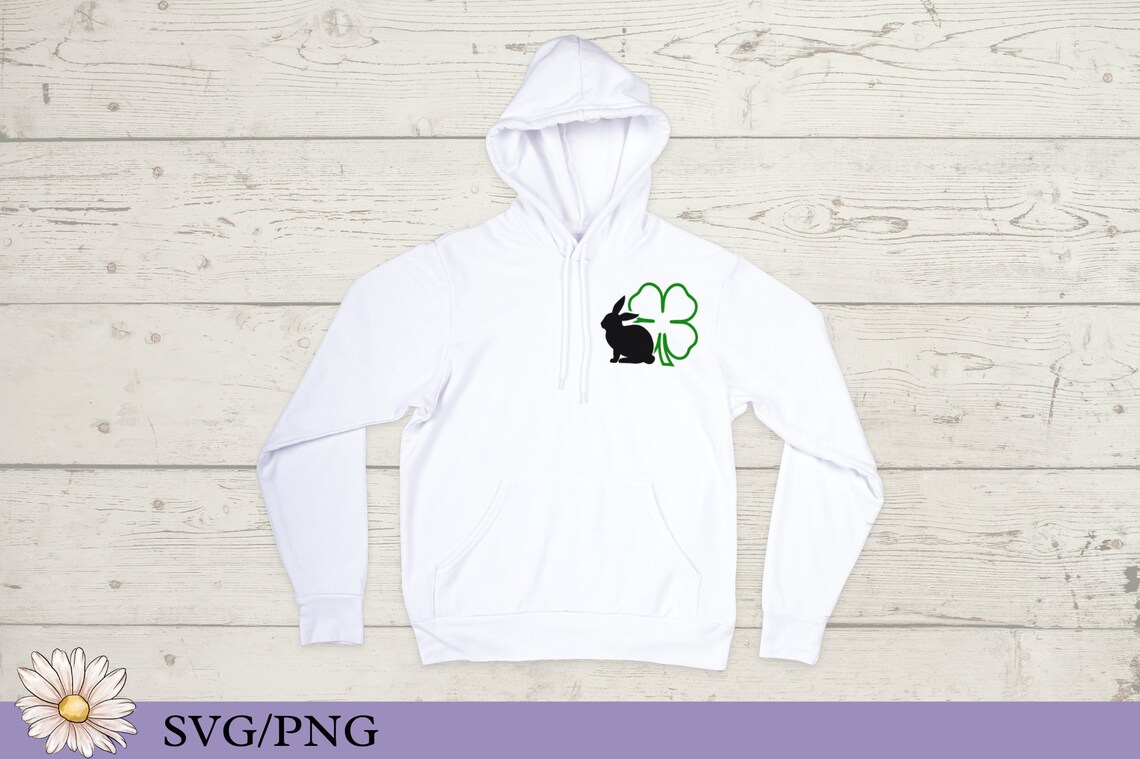 4H Clover SVG for Decals 4H Rabbit Showmanship Svg for - Etsy