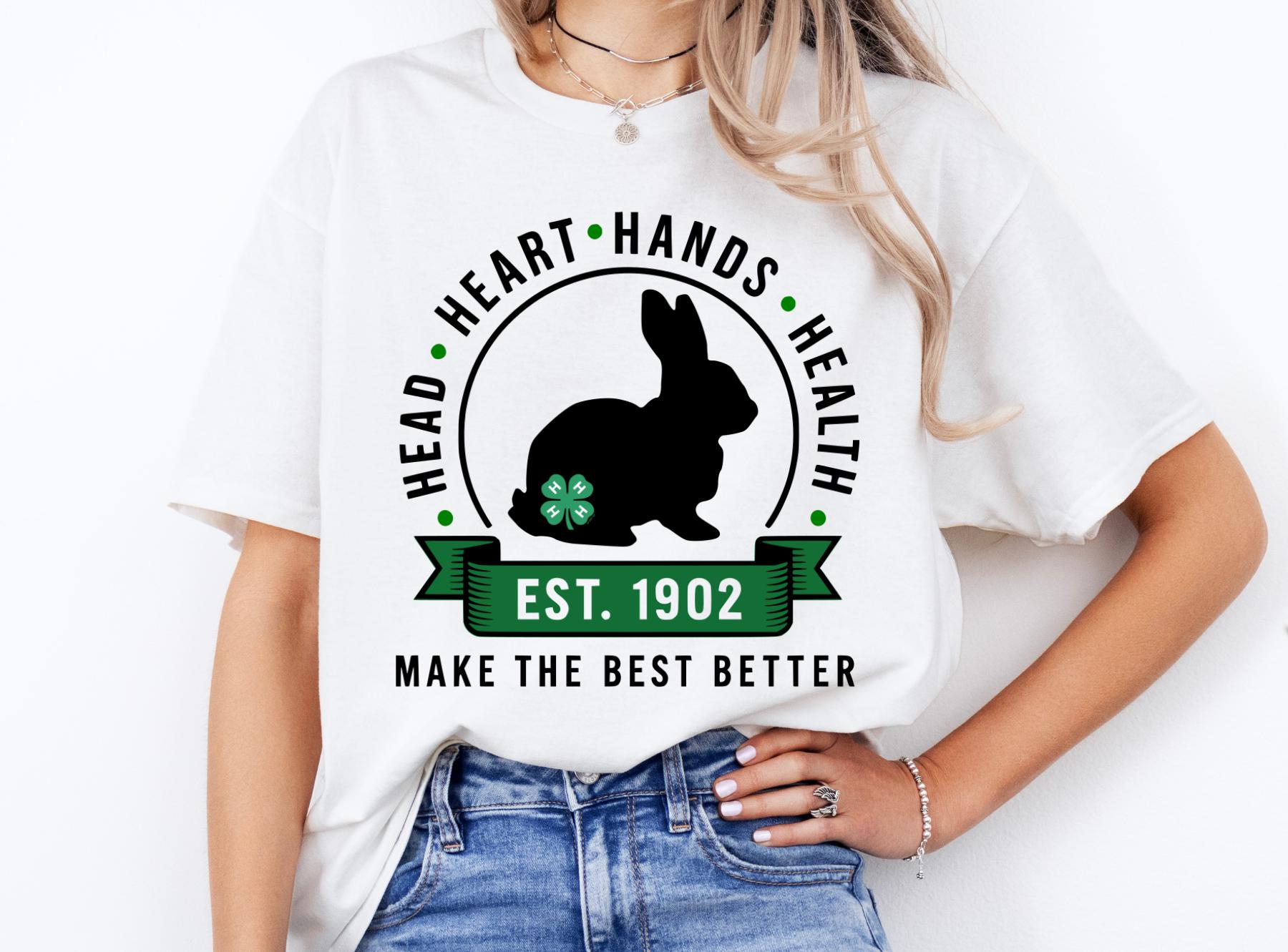 4H Rabbit Showmanship PNG, County Fair Exhibitor Design (digital ...