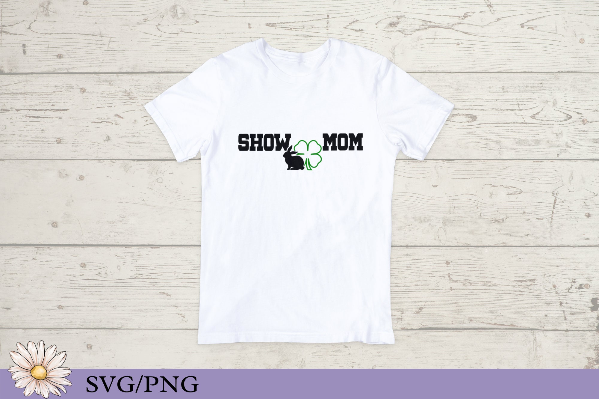 4H Rabbit Show Mom Svg for Tshirts 4H Clover Rabbit - Etsy