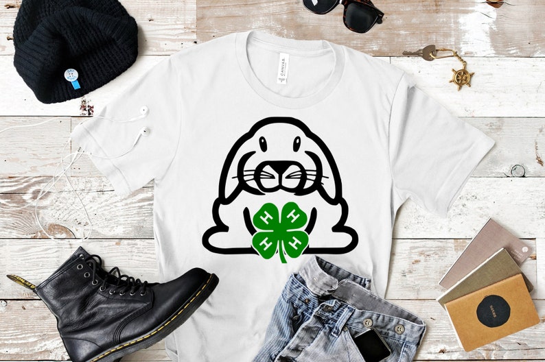 Bunny Rabbit SVG for Decals 4H Rabbit Showmanship Svg for - Etsy