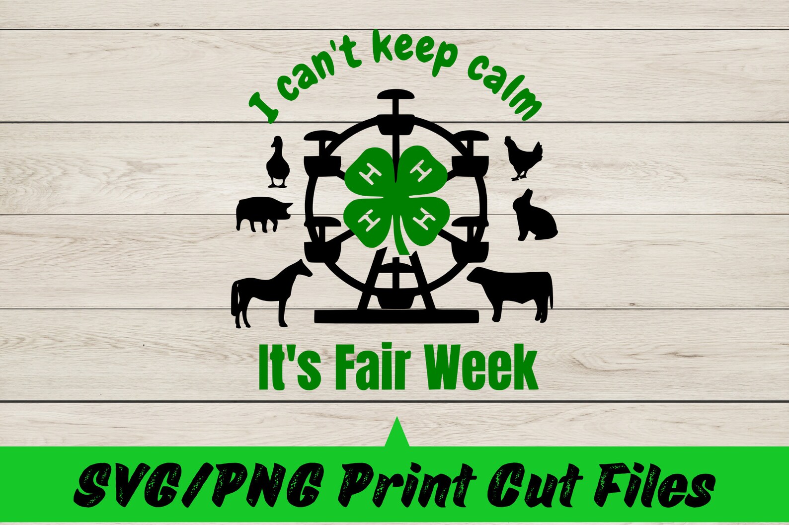 I Can't Keep Calm It's Fair Week SVG for Car Decals - Etsy