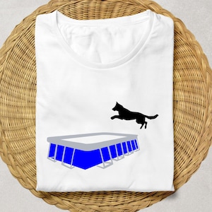 Make Your Own Dog Dock Diving SVG File, Dog Sports Lover PNG for ...