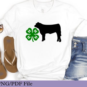 4H Clover SVG Bundle, 4H Showmanship Svg's, County Fair Youth Show, Ag ...