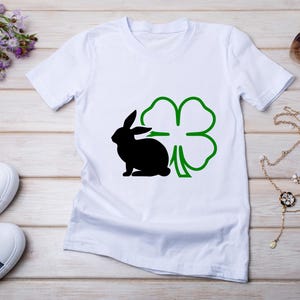 4H Clover SVG for Decals, 4H Rabbit Showmanship Svg for T-shirt, 4H ...