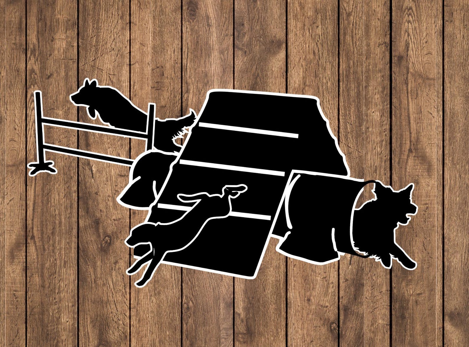Build Your Own Agility Course PNG Files, Agility Dog Lover Clipart ...
