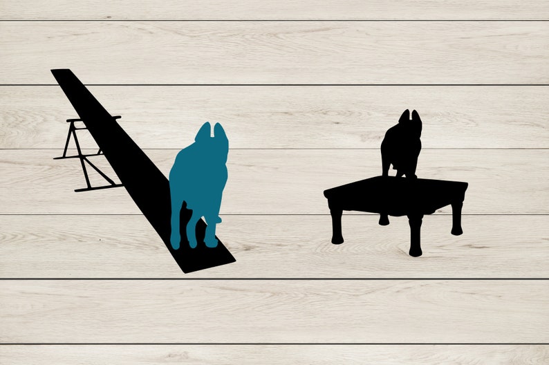 Make Your Own Dog Agility Course SVG/PNG Bundle19 Dog Agility - Etsy
