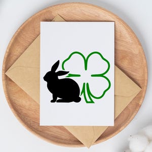4H Clover SVG for Decals, 4H Rabbit Showmanship Svg for T-shirt, 4H ...