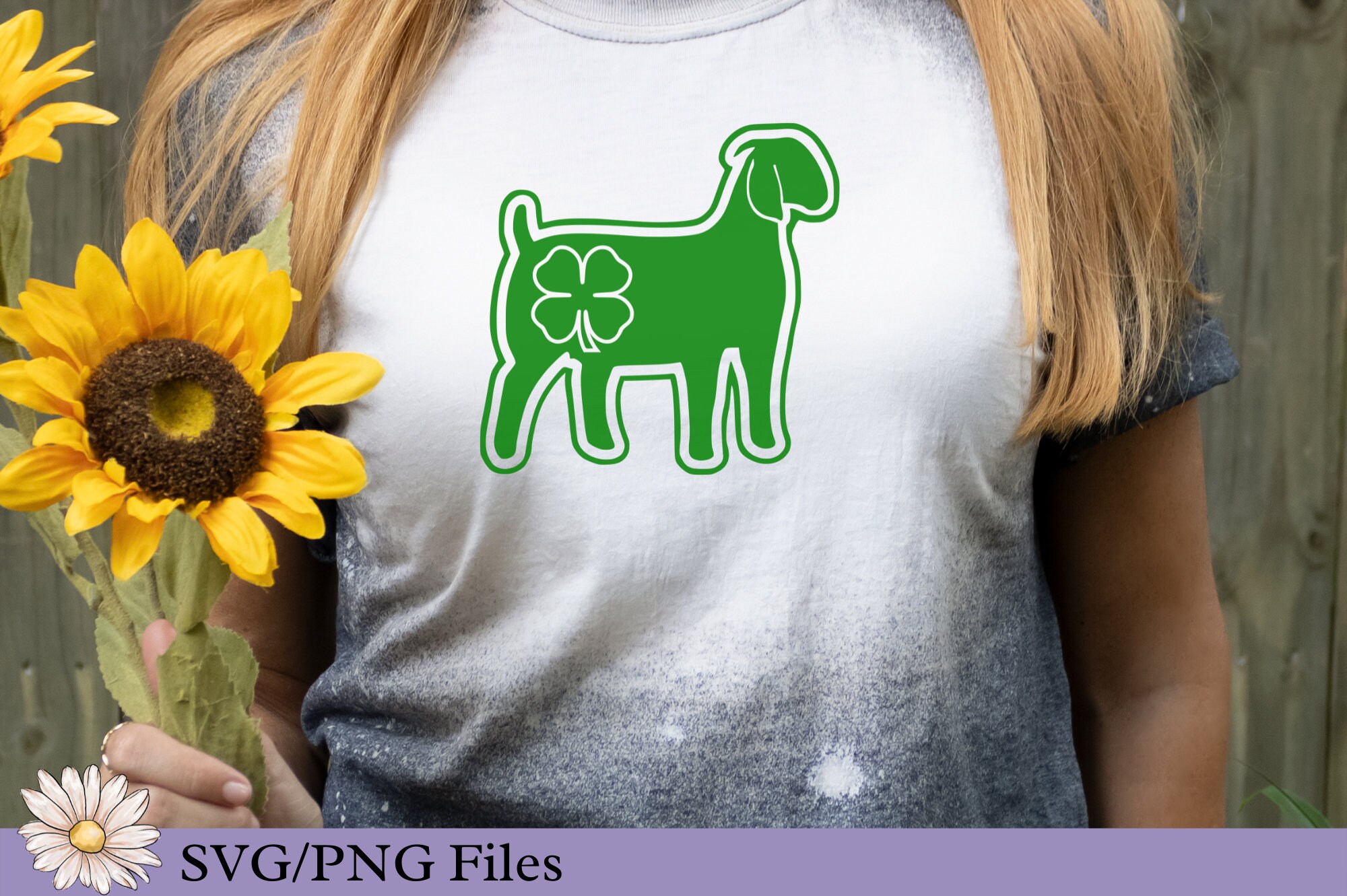 4H Clover SVG for Decals 4H Goat Showmanship Svg for T-shirt - Etsy