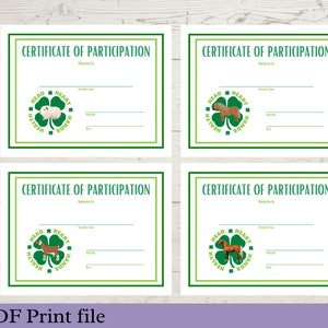 Printable 4-H End of Year Recognition, Printable Certificates for 4H ...