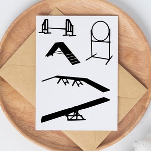 Make Your Own Dog Agility Course SVG/PNG Border Collie Bundle, Dog ...