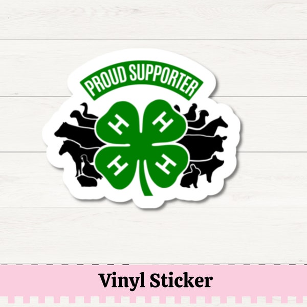 4h Proud Supporter - Etsy