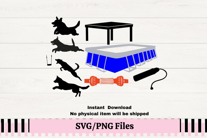 Make Your Own Dog Dock Diving SVG File Dog Sports Lover PNG - Etsy