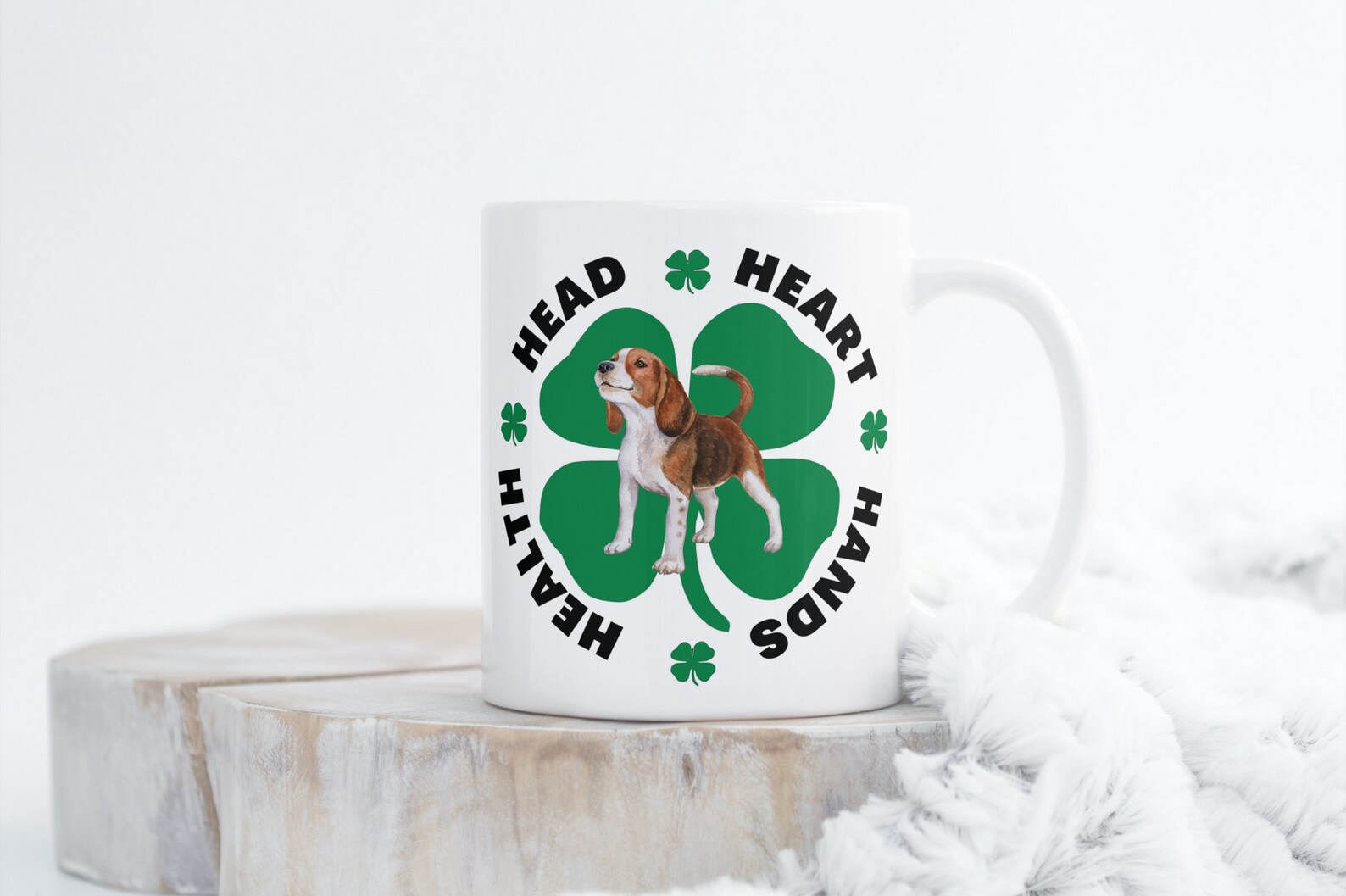 4H Clover Dog PNG Dog Png for 4H T-shirt 4H Clover Dog Print - Etsy