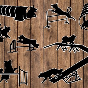 Build Your Own Agility Course PNG Files, Agility Dog Lover Clipart ...