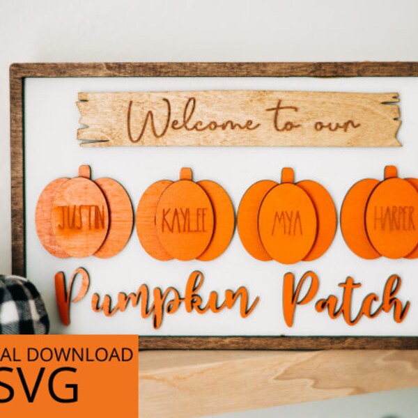 Pumpkin Patch Sign - Etsy