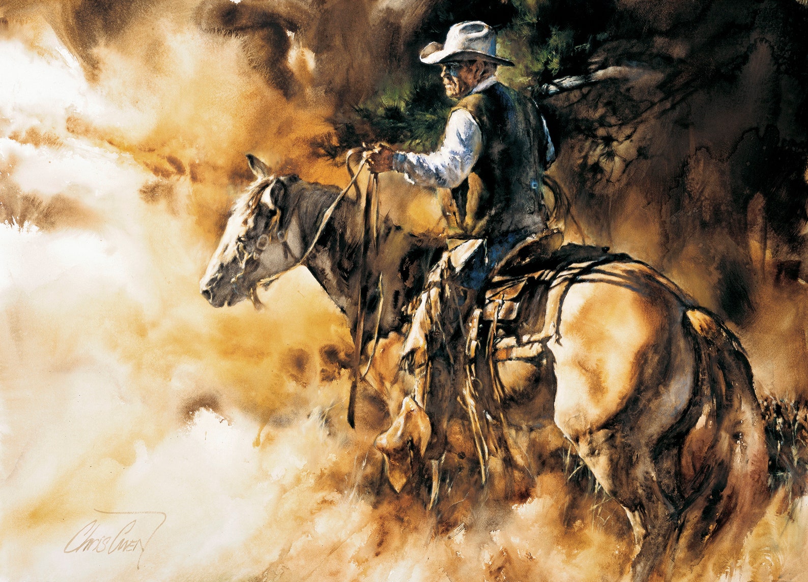 KEEPING THE GRIT - Western Décor Collectible Limited Edition Print - Etsy