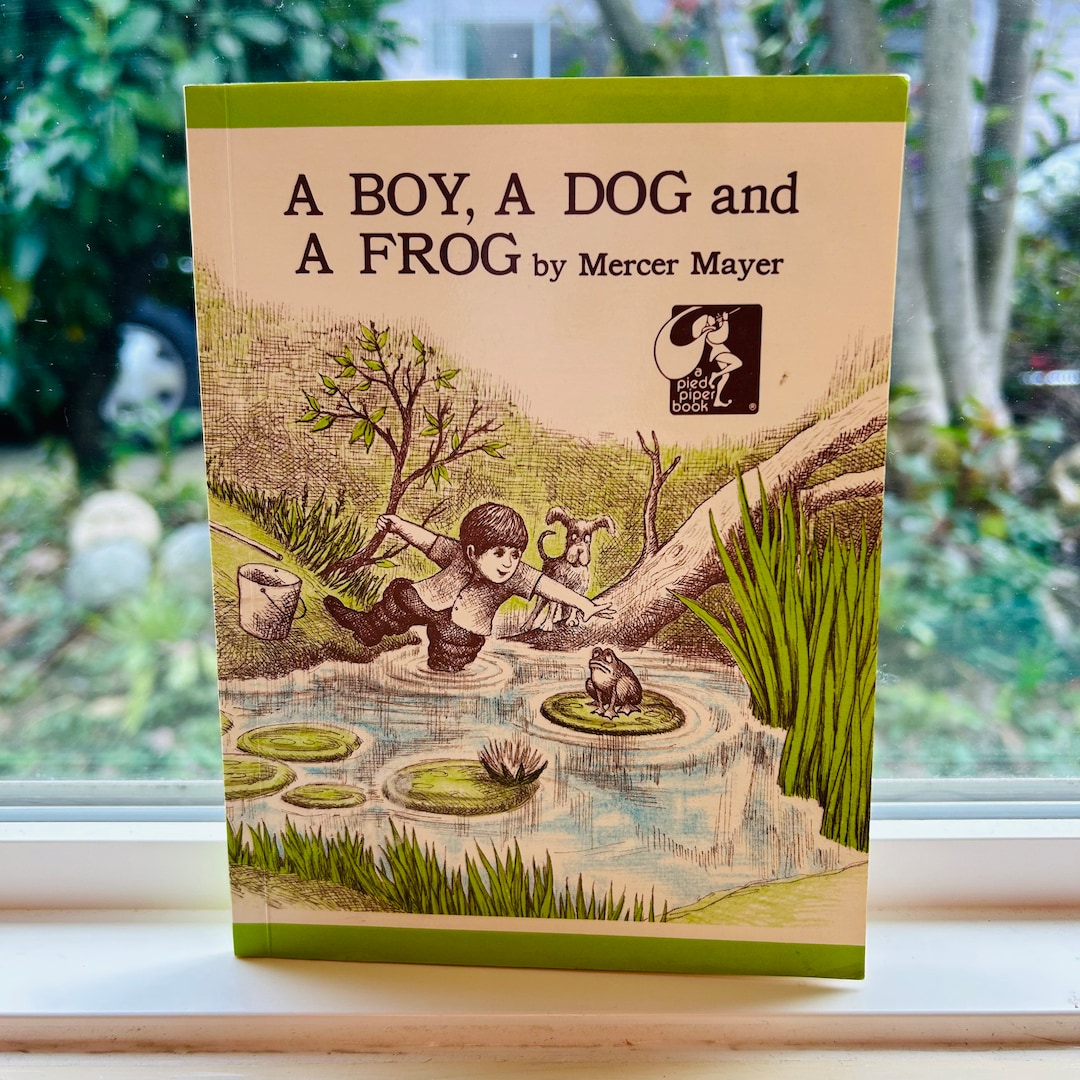A Boy, A Dog, and A Frog by Mercer Mayer - Etsy