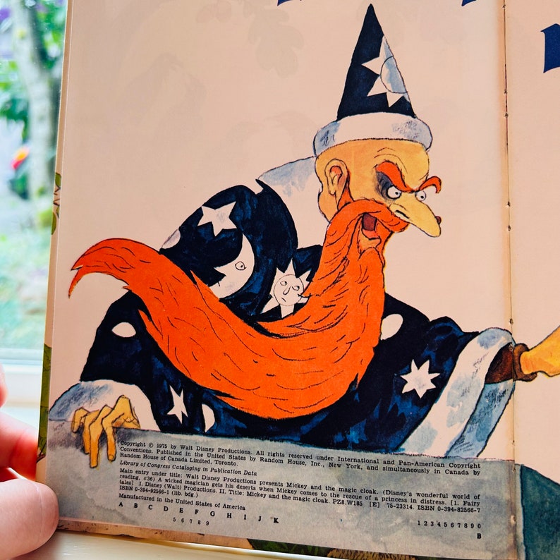 Mickey and the Magic Cloak - Etsy
