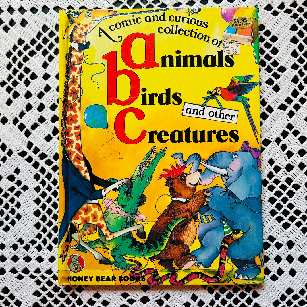 A Comic and Curious Collection of Animals Birds and Other Creatures - Etsy