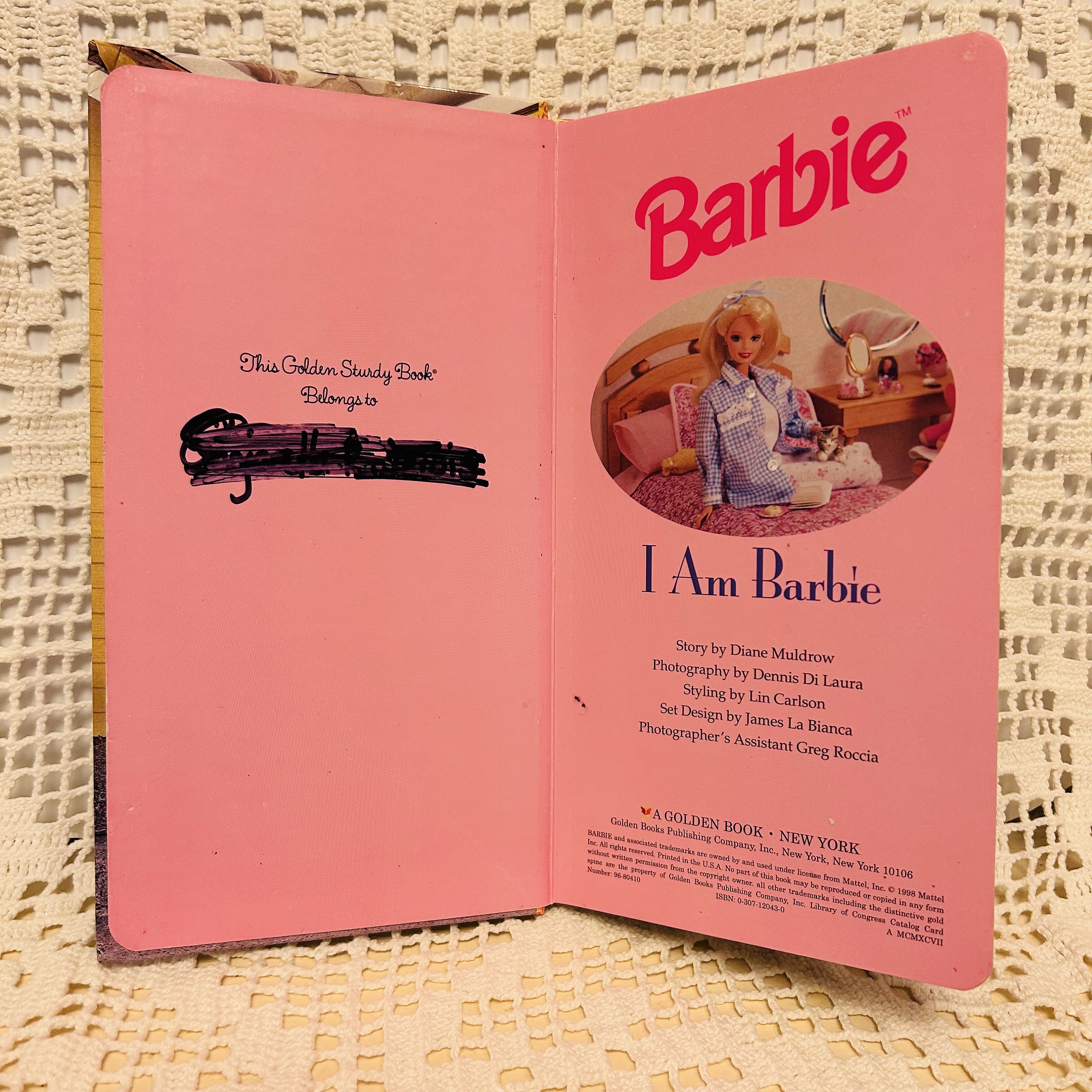 I Am Barbie 1998 Book - Etsy