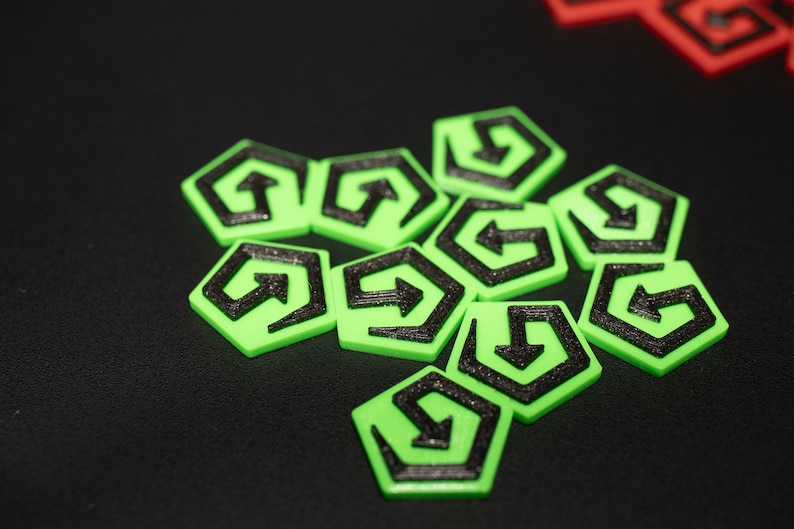 Cyberpunk Red: Combat Zone Plastic Tokens - Etsy
