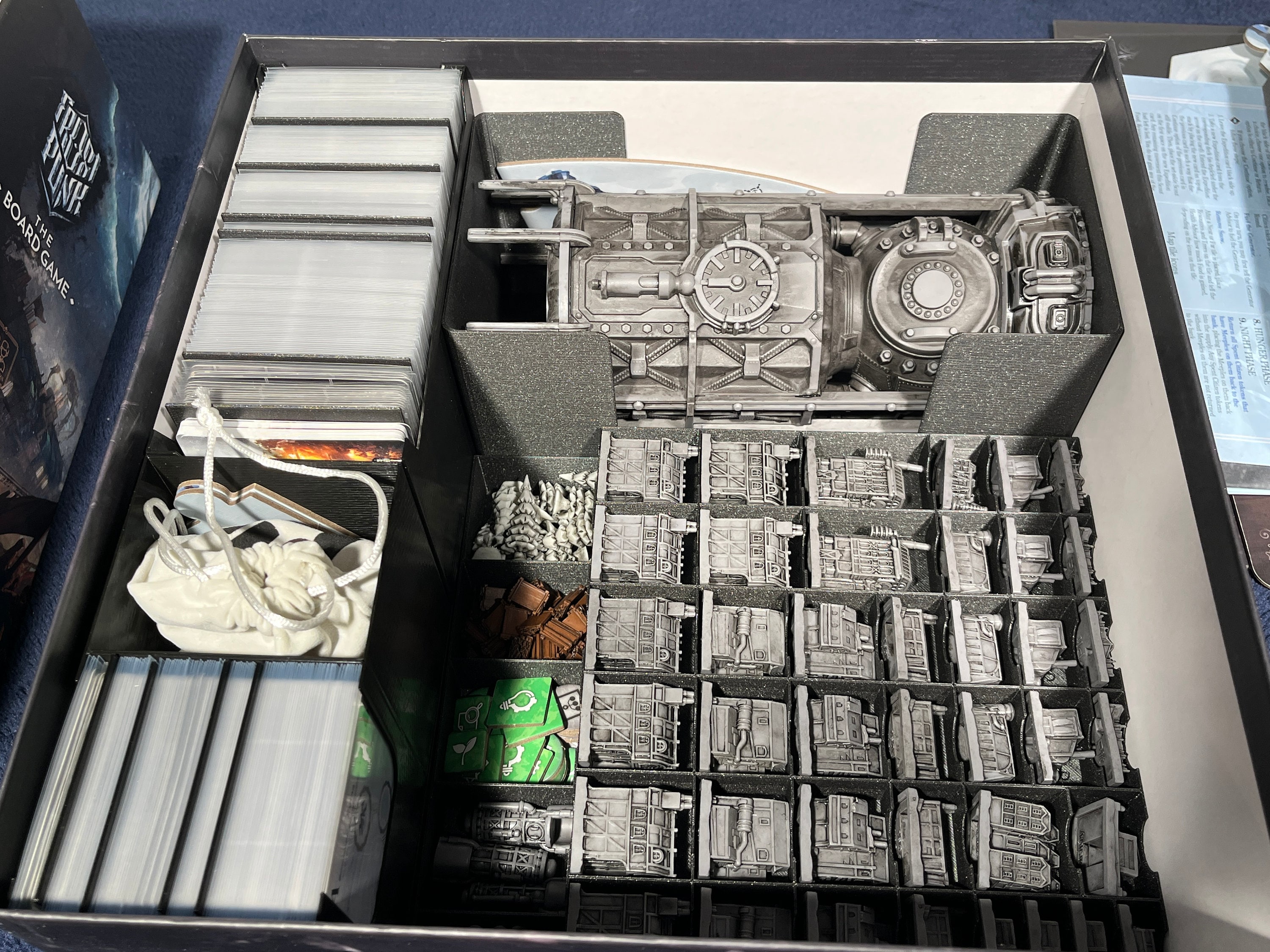 DIGITAL STL Frostpunk Box Insert Organizer (all In) Core + Miniatures ...