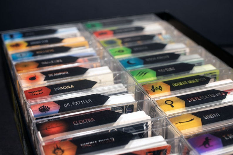 Unmatched Board Game Organizer Labels - Etsy