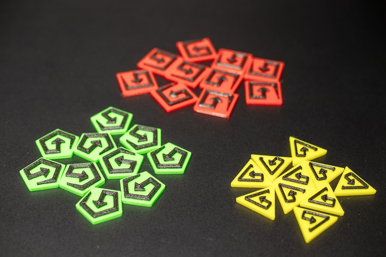 Cyberpunk Red: Combat Zone Plastic Tokens - Etsy