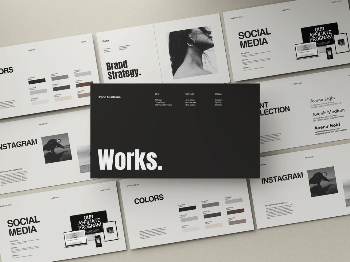 16:9 Mockup Collection, 1920x1080 Mockup, Presentation Mockup Bundle ...