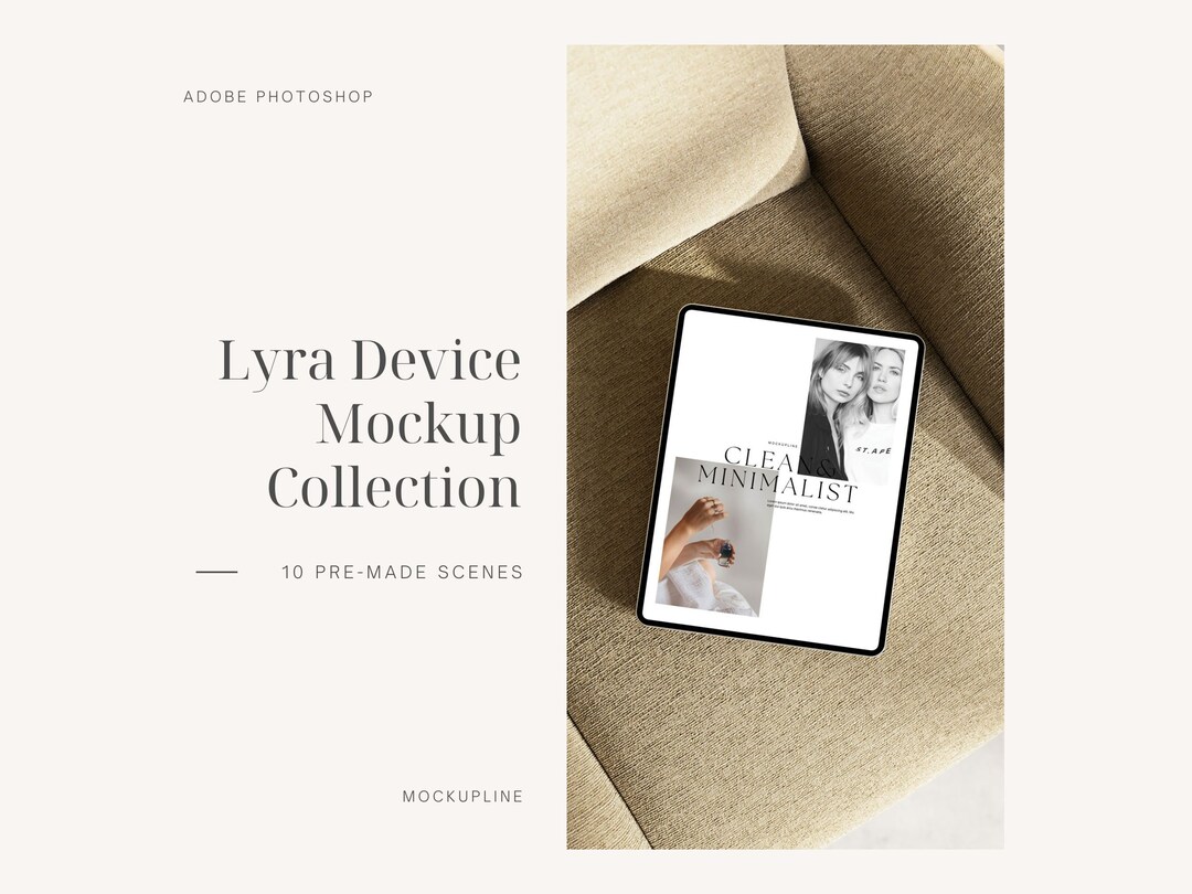Lyra Device Mockup Collection: MacBook & iPad PSD Scenes - Etsy
